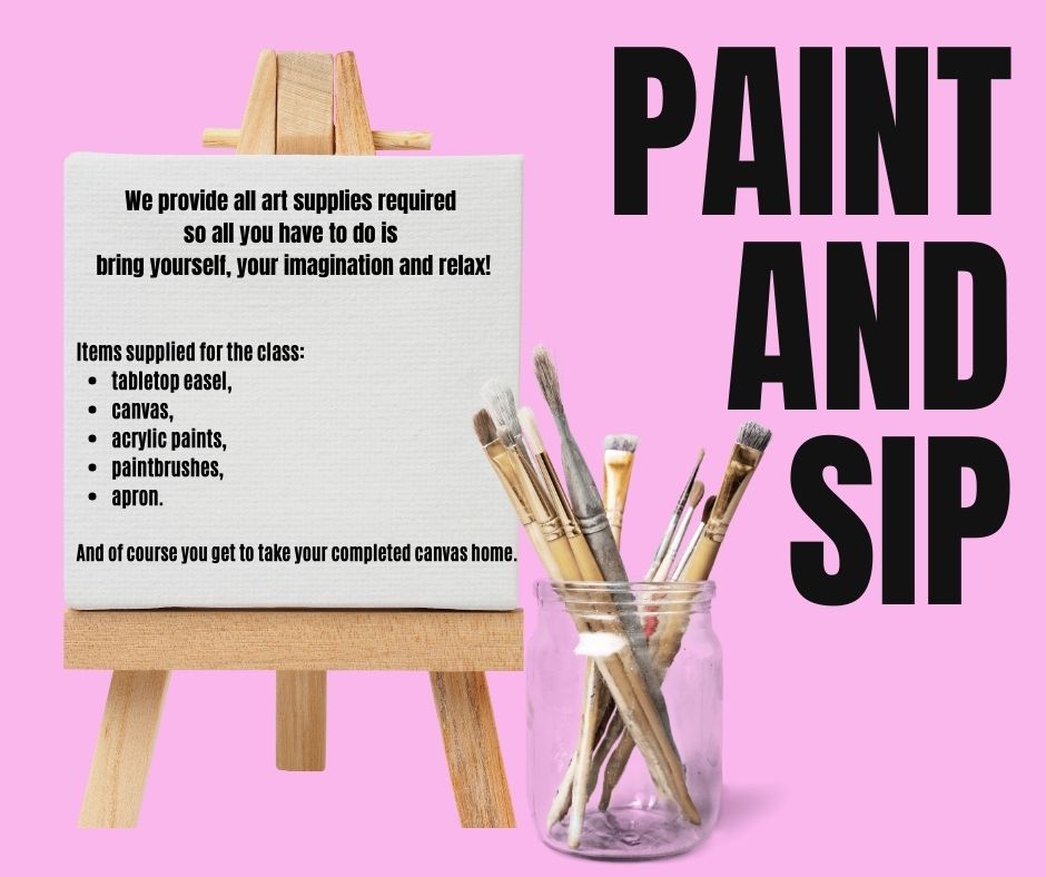 Paint & Sip – SPLATTER ART STUDIO