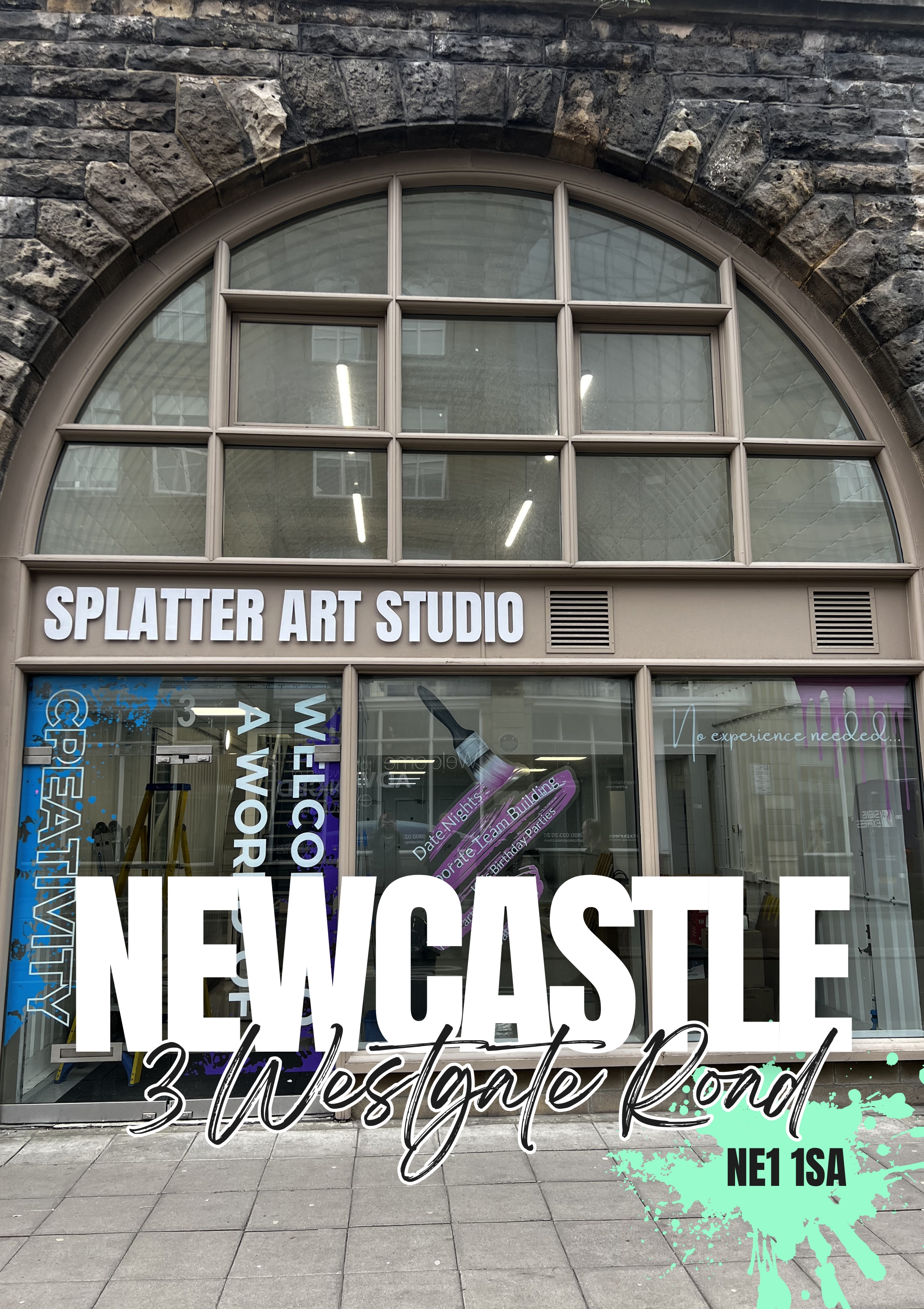 Pour Art Kids Session – SPLATTER ART STUDIO